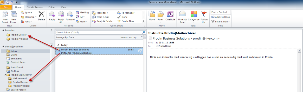 Mailarchivering